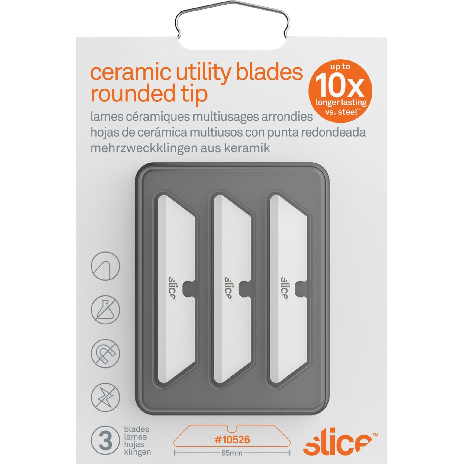 Slice 10554 Auto Retract Utility Knife - SafetyCutters.net
