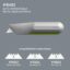 Slice 10493 Squeeze-Trigger Auto-Retractable Metal Utility Knife ...